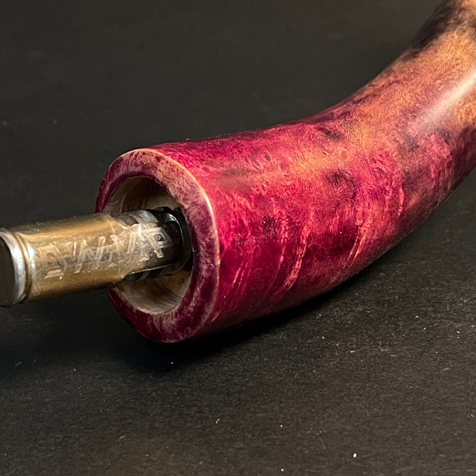 Briar DynaVap Pipe – #4009 – German Whistle Shape – Futo.ca
