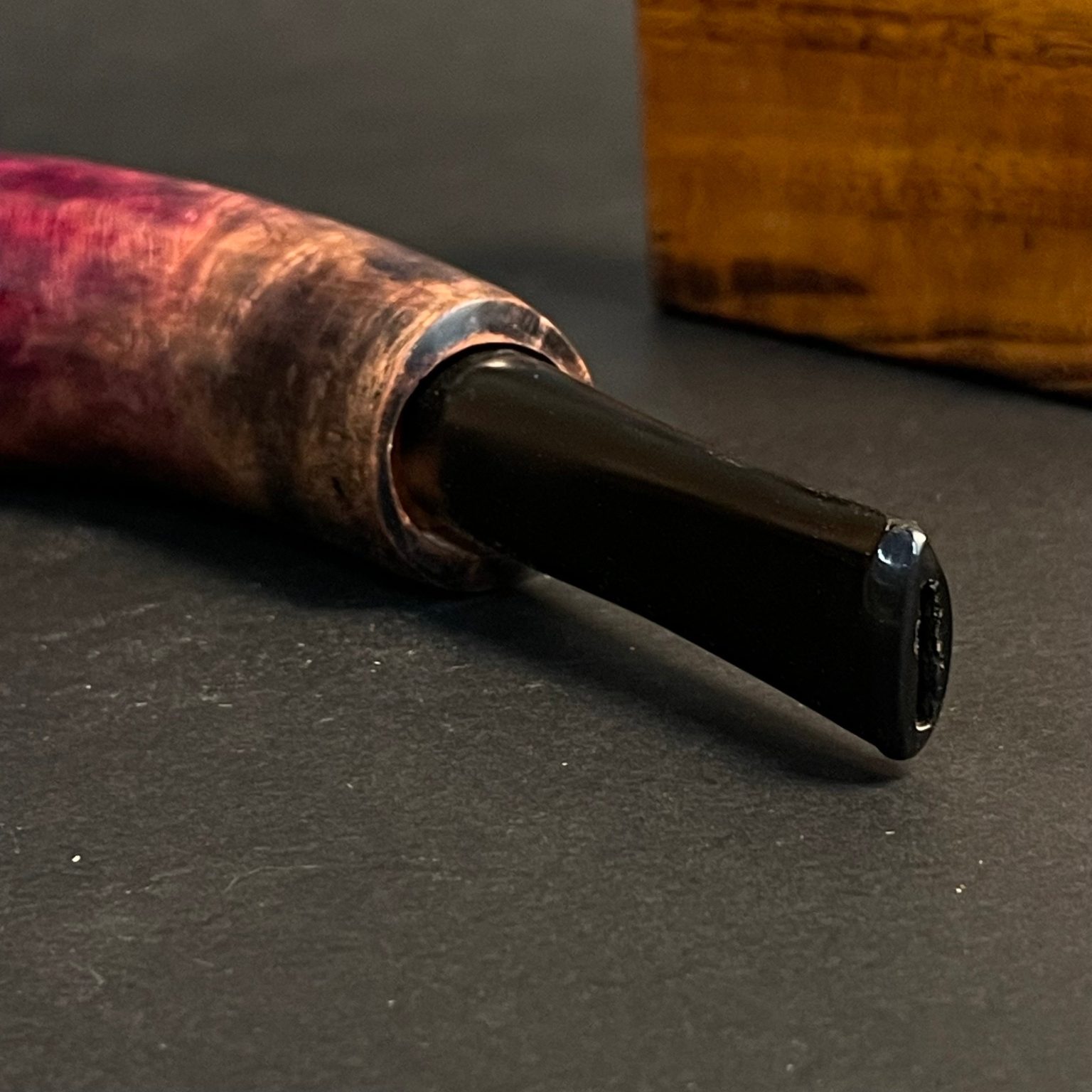 Briar DynaVap Pipe – #4009 – German Whistle Shape – Futo.ca