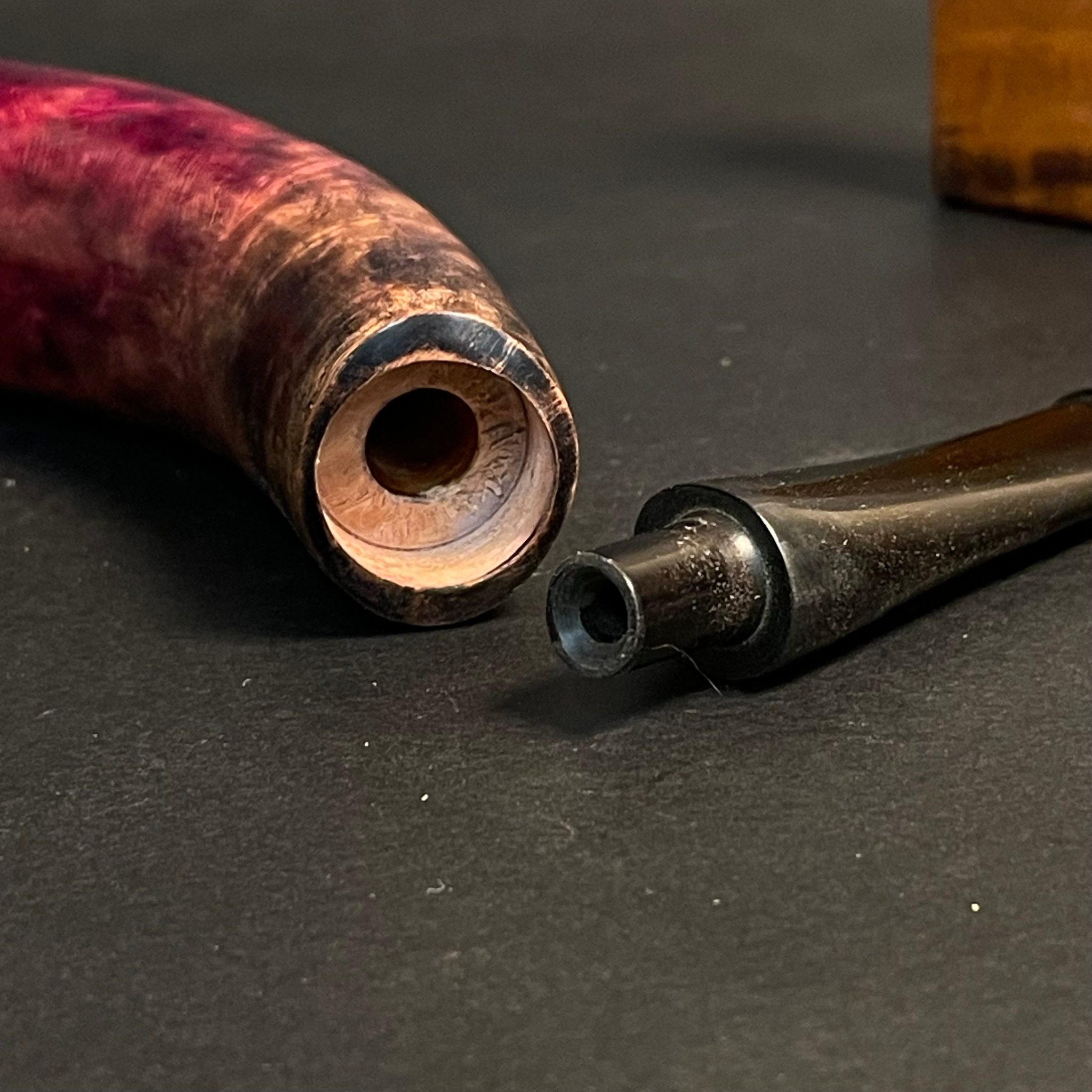 Briar DynaVap Pipe – #4009 – German Whistle Shape – Futo.ca